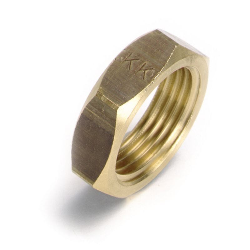 Isiflo Backnut mess Gjengefittings - Messing rørdeler | Bad.no